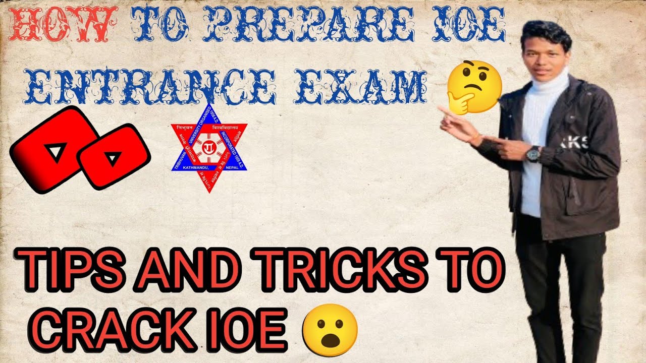 How to prepare for ioe entrance exam 🤔|Crack the IOE. - YouTube