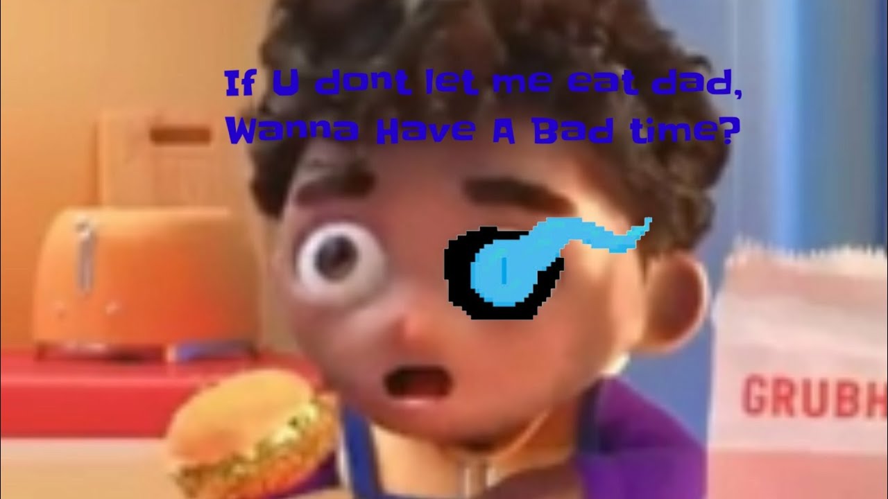 GrubHub Commercial but every character don't eat - YouTube