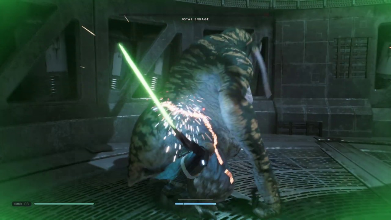 STAR WARS Jedi Fallen Order Jotaz enragé - YouTube