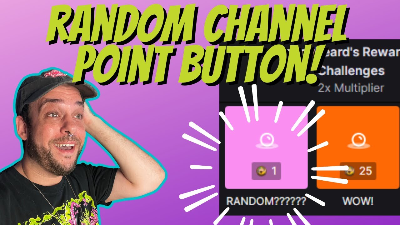 RANDOM Channel Point button for TWITCH STREAMERS! - YouTube