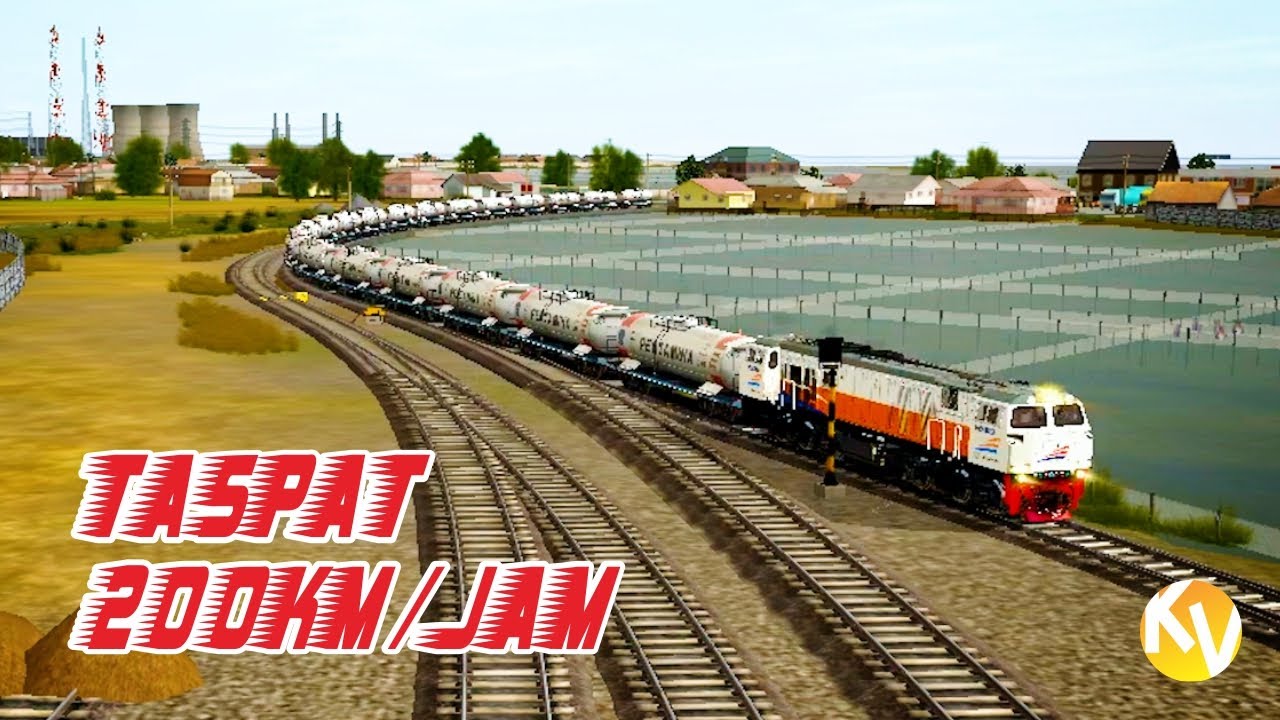 HIGH SPEED TRAIN | Trainz Simulator Indonesia - YouTube