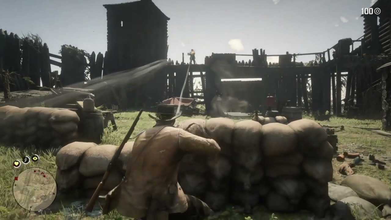 Lemoyne Raider Fort - Red Dead Redemption 2 - YouTube