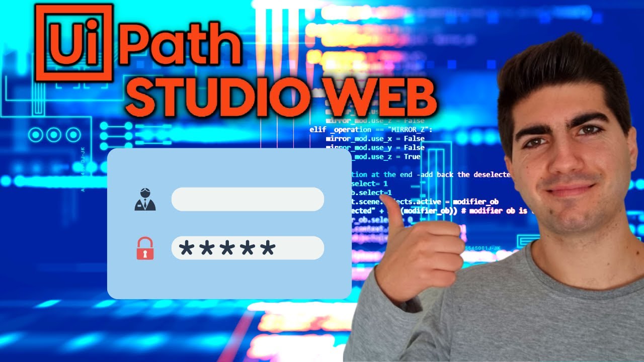 UiPath Studio Web - How To Open Browser and Login (RPA Tutorial) - YouTube