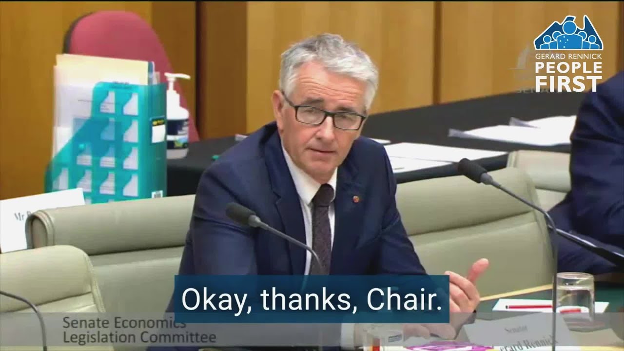 Senator Gerard Rennick - Working for all Australians