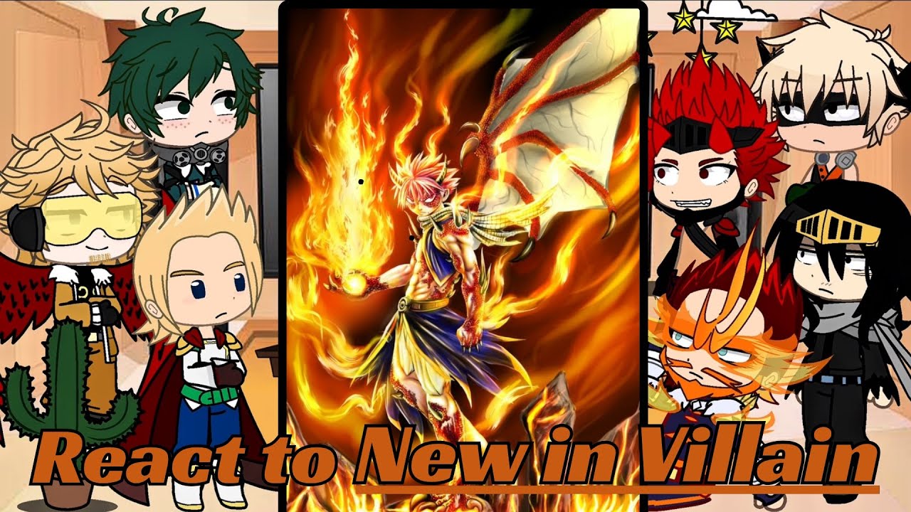 𝙋𝙧𝙤 𝙝𝙚𝙧𝙤𝙚𝙨 𝙧𝙚𝙖𝙘𝙩 𝙩𝙤 natsu dragneel | fairy tail | MHA BNHA | deku ...