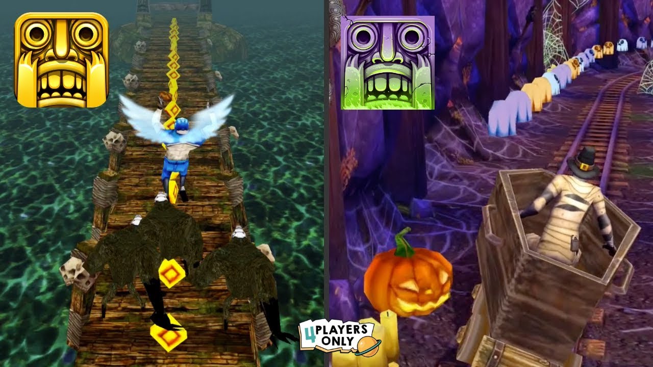 BARRY BONES MUMMY [Temple Run 2] Vs BARRY BONES [Temple Run: Classic ...