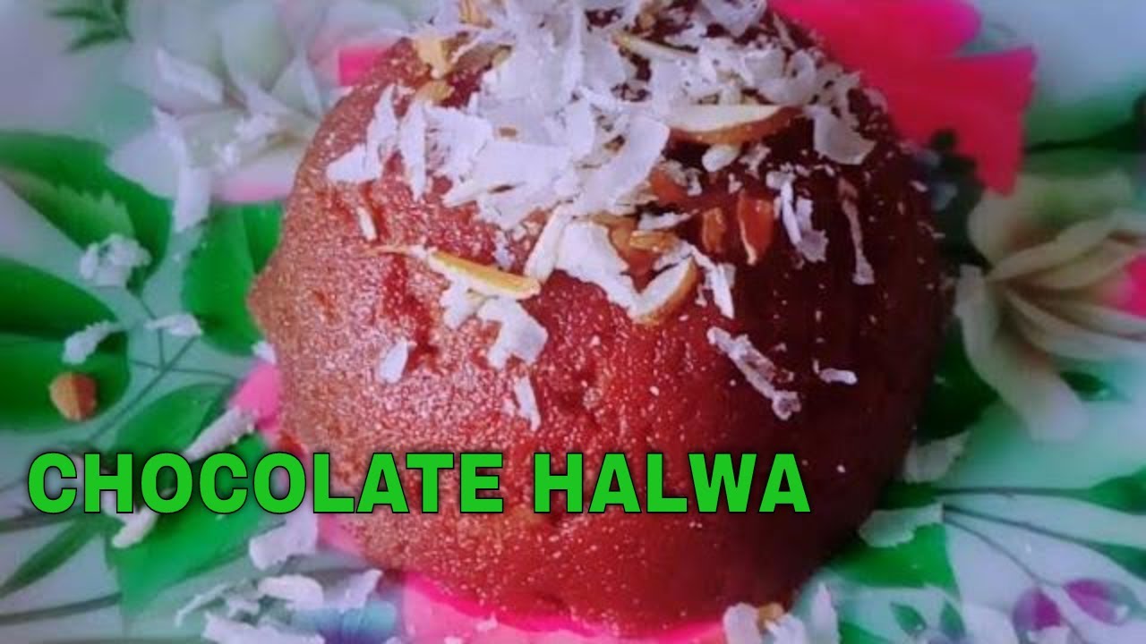 chocolate semolina halwa|Chocolate suji halwa|Anee VloG - YouTube