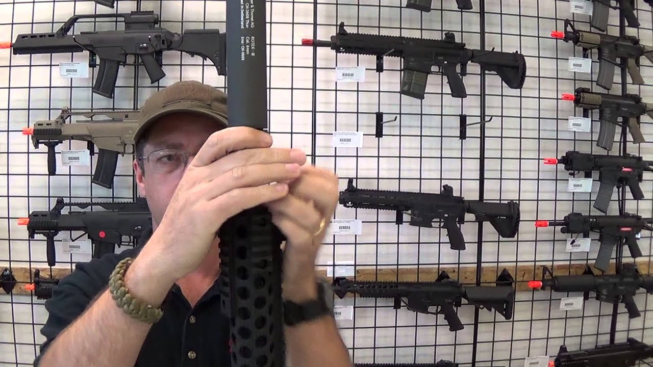 Airsoft GI Uncut - ASG B&T ROTEX - III Barrel Extension for M4 Series ...