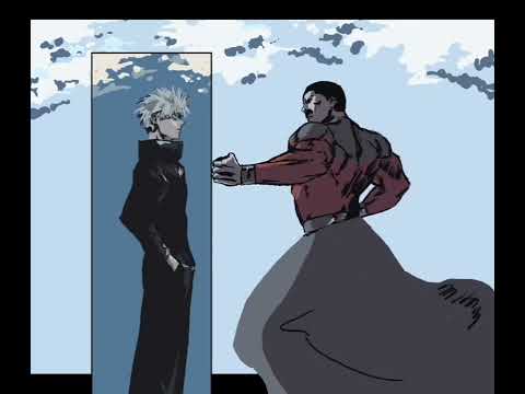 Gojo vs thragg kinda a teaser (fanmade)