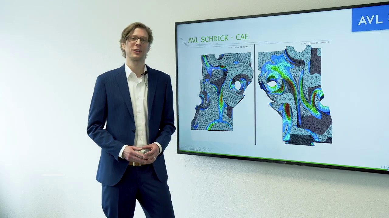 AVL SCHRICK Einblicke - Simulation CAE - YouTube