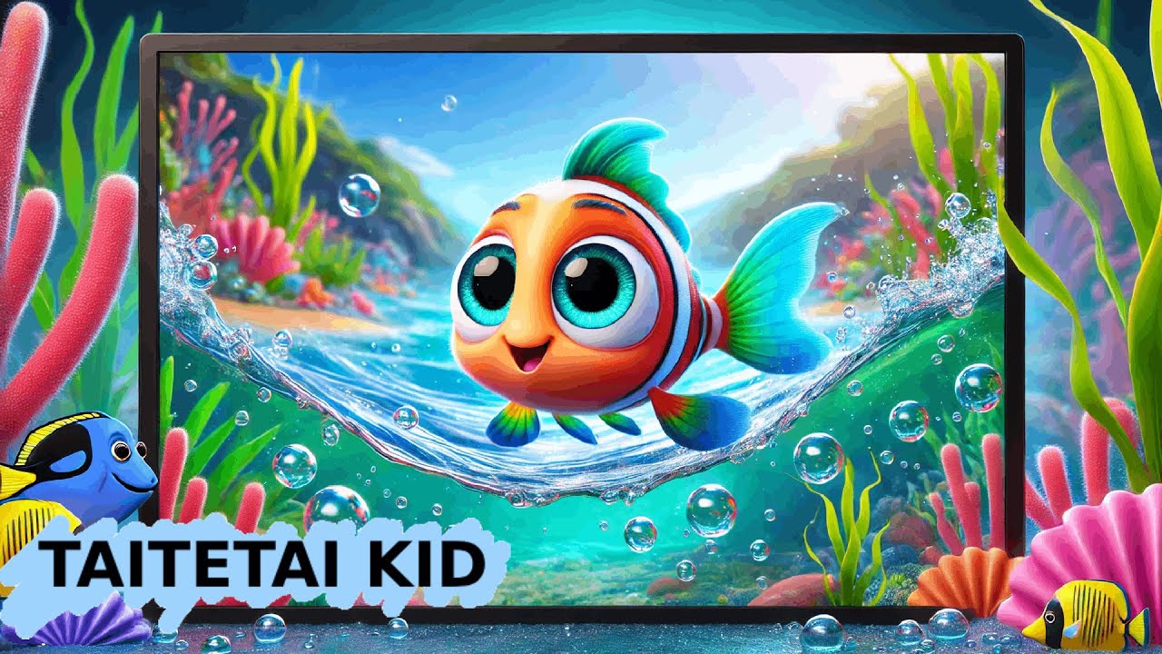 Fish in the Water - Can You Swim Along? Sing Along & Learn Sea Animals ...