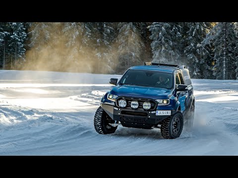 Arctic Trucks Finland: Ford Ranger Raptor winter test - YouTube