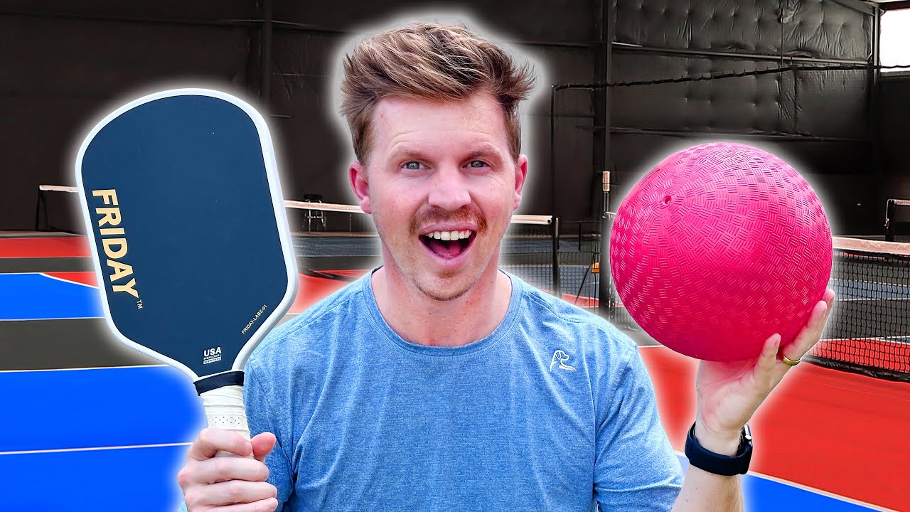 We Played Pickleball with a Dodgeball! - YouTube