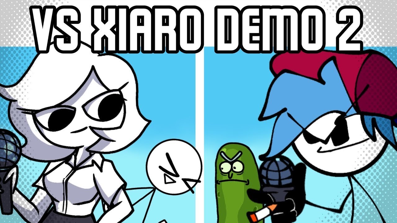 fnf vs XIARO demo V2 - YouTube