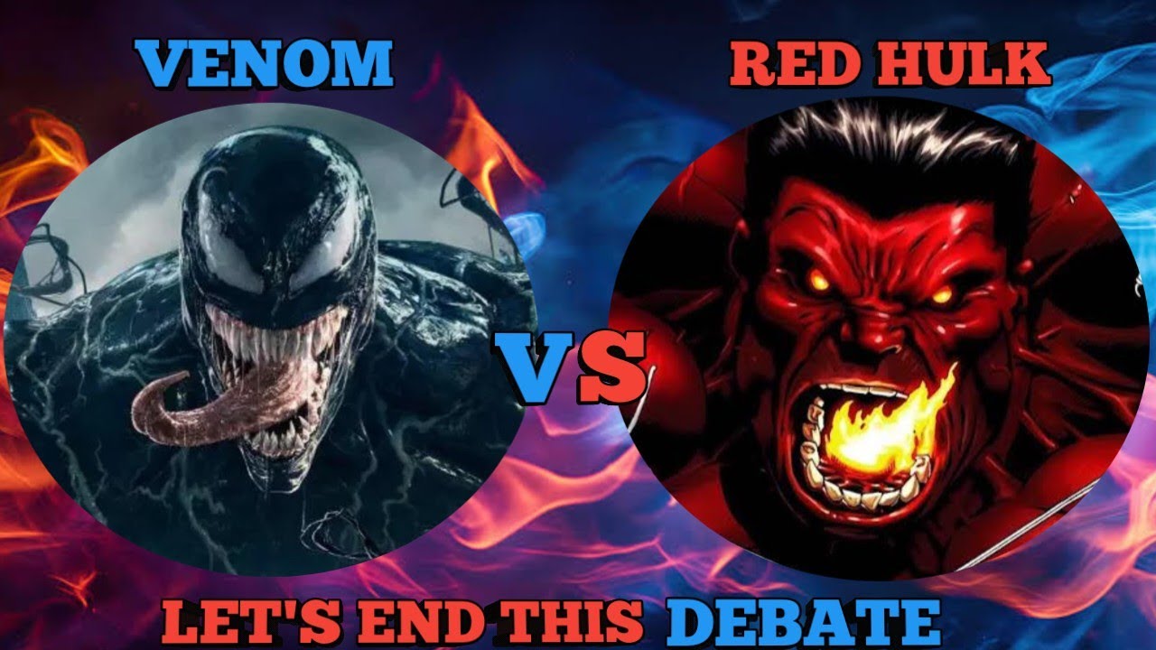 Venom Vs Red Hulk Fight Explained - YouTube