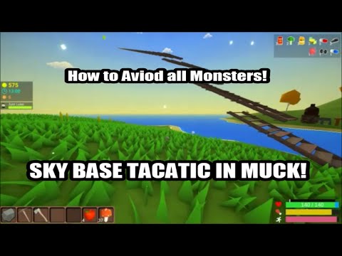 MUCK sky base! Will being high up save you from MOBS?! - YouTube