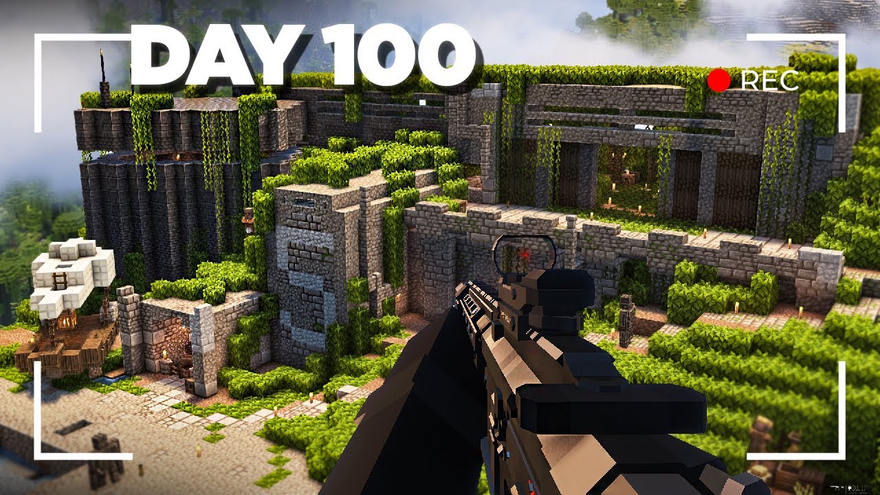 Surviving in a World with 100 Cave Dwellers [FULL MOVIE] - YouTube