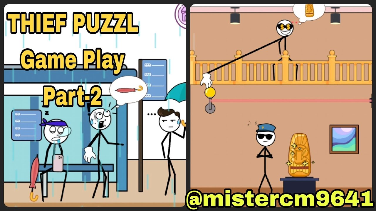THIEF PUZZL GAME PLAY PART-2 😨 - YouTube