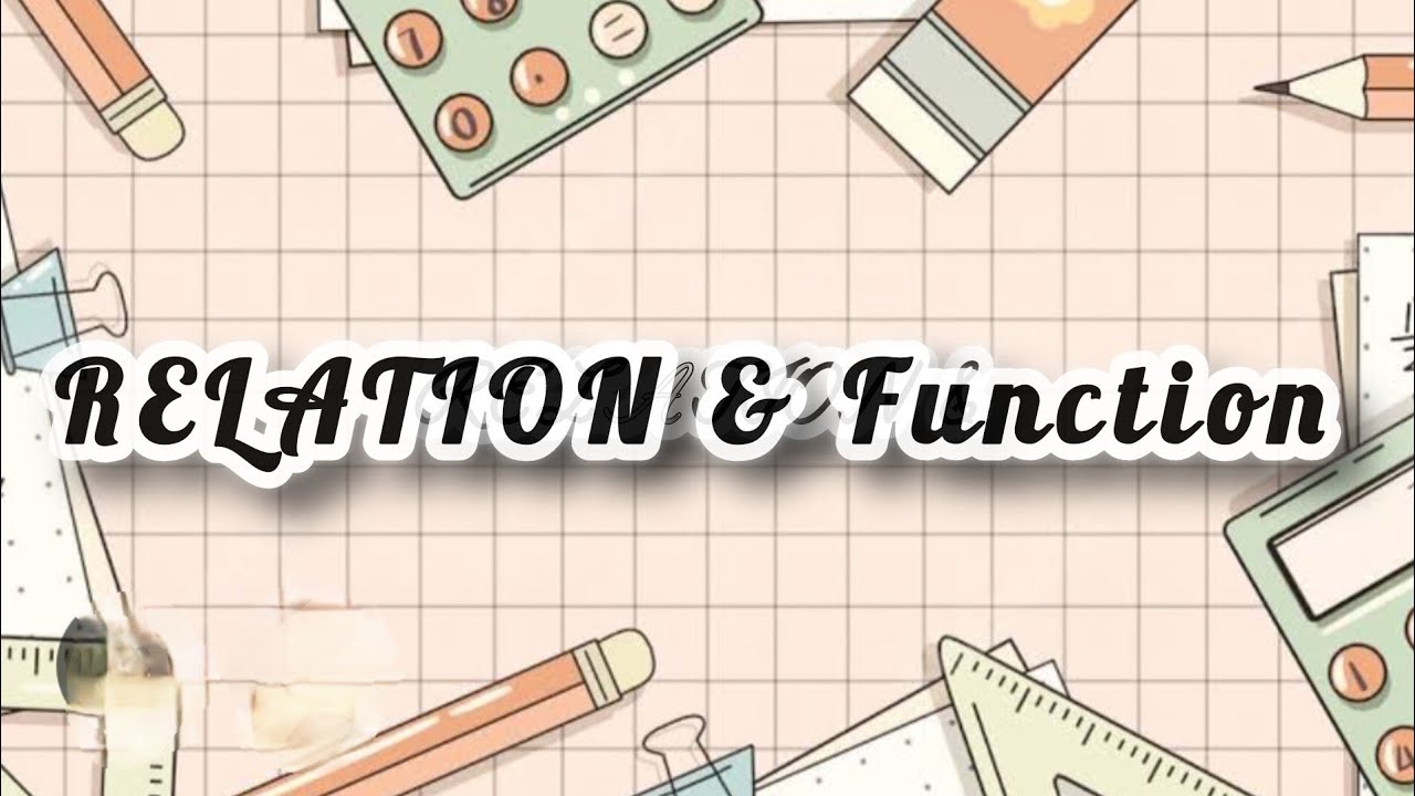 Class-12 maths chapter 1 Relation & Function Notes - YouTube