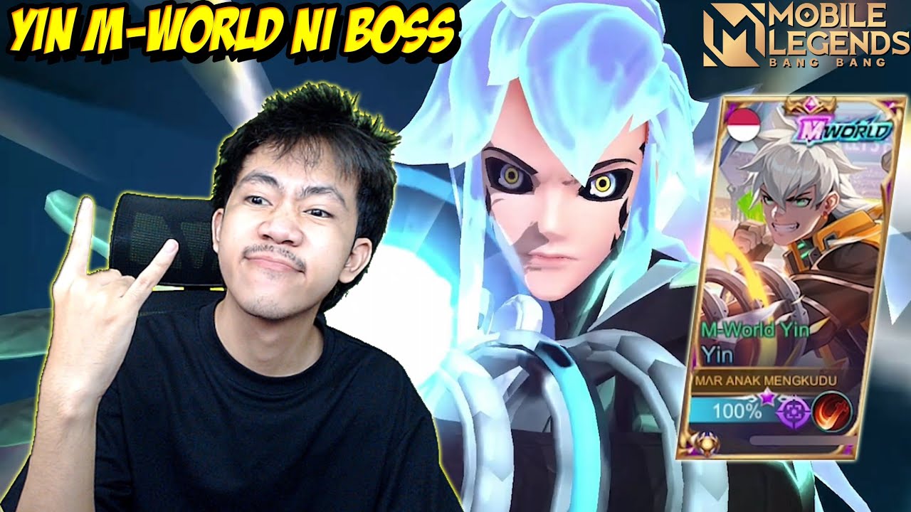 REVIEW SKIN M-WORLD YIN TERSINGKONG DI DUNIA - Mobile legends - YouTube