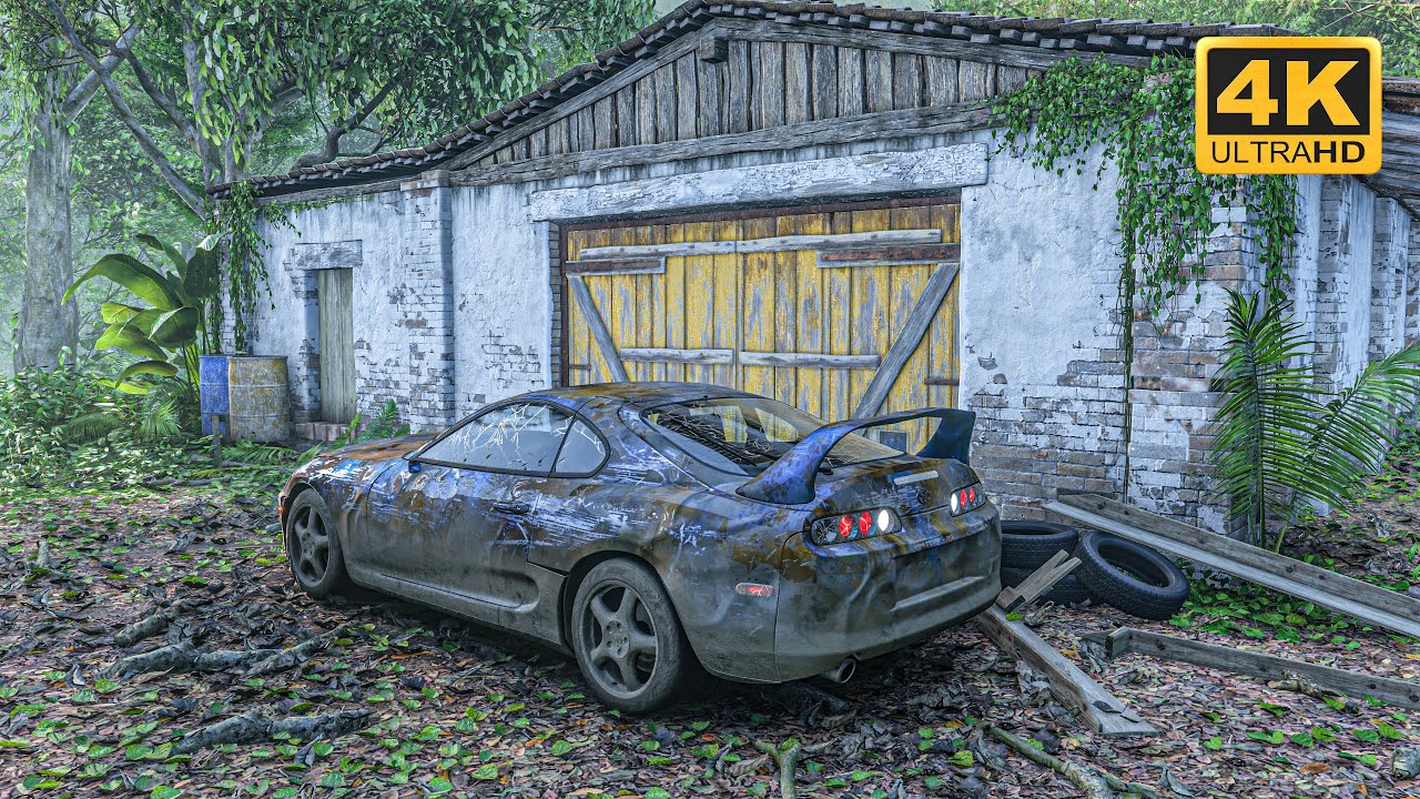 Rusty old TOYOTA Supra RZ car rebuilding | Paints and Upgrades | Forza ...
