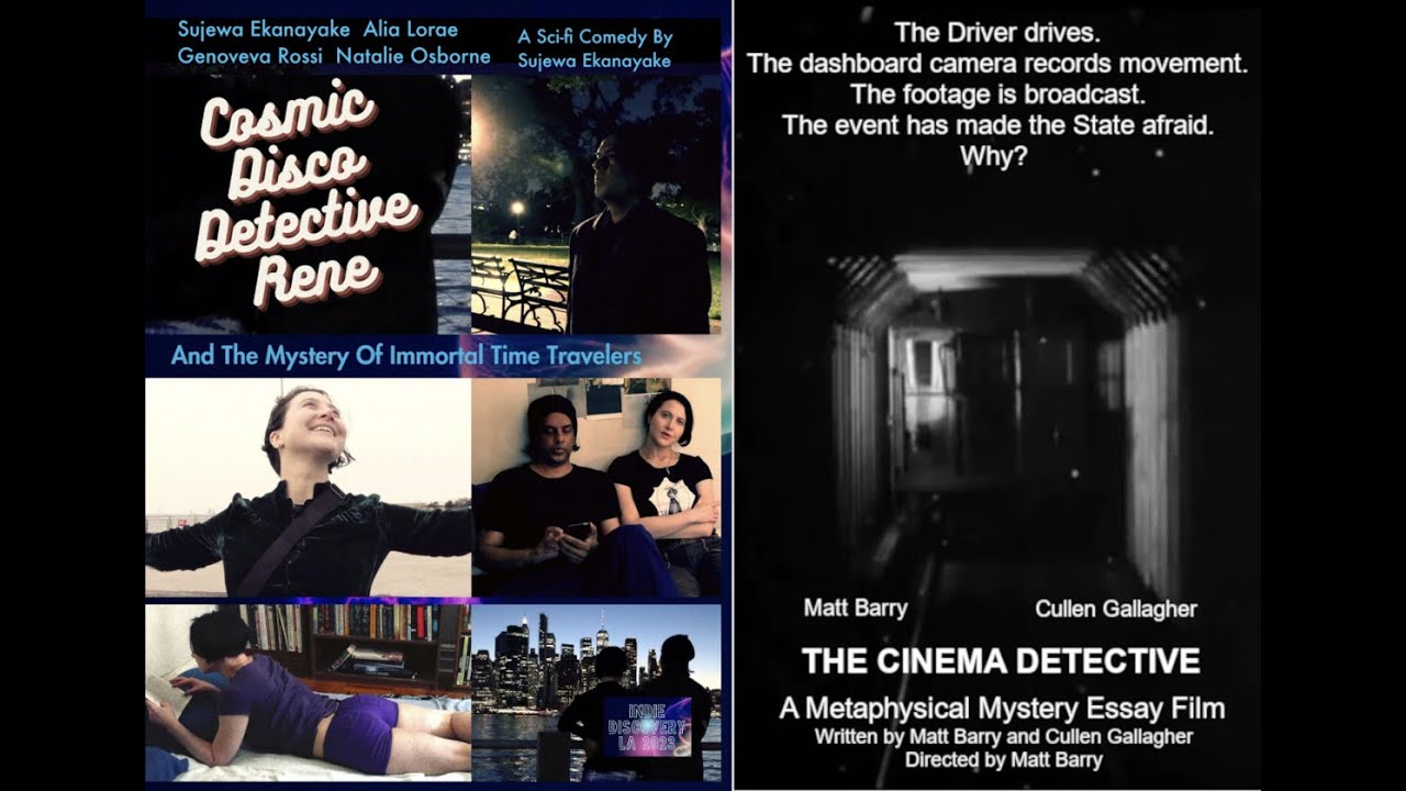 Discussing COSMIC DISCO DETECTIVE RENE and THE CINEMA DETECTIVE with ...