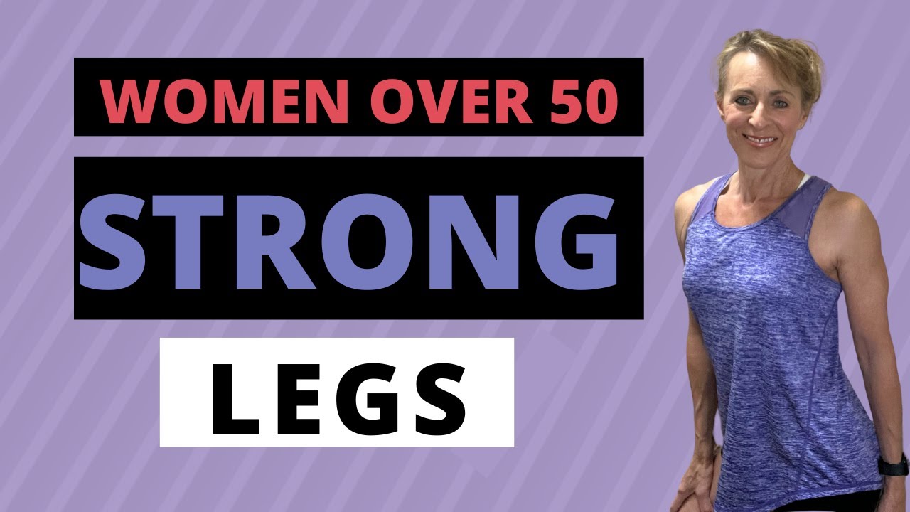 Strong Toned Legs/Women Over 50 - YouTube