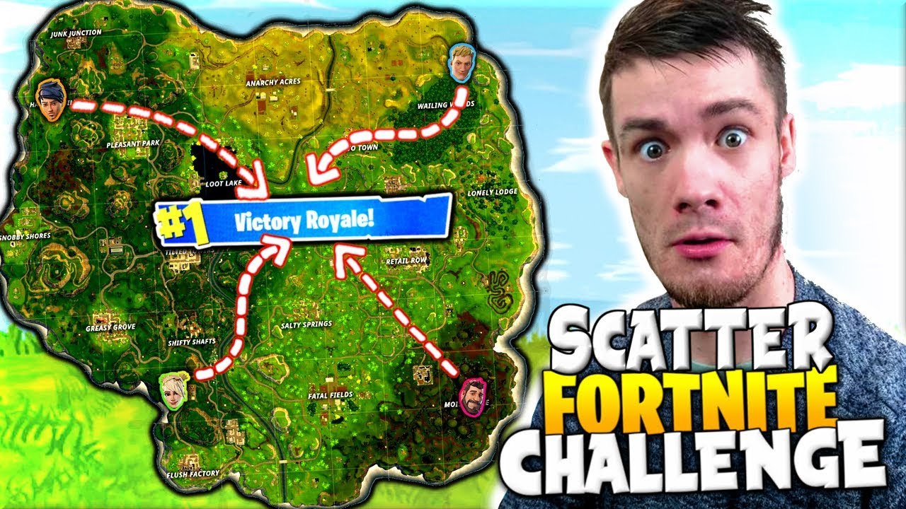 THE CRAZY SCATTER CHALLENGE !! | Fortnite Battle Royale - YouTube