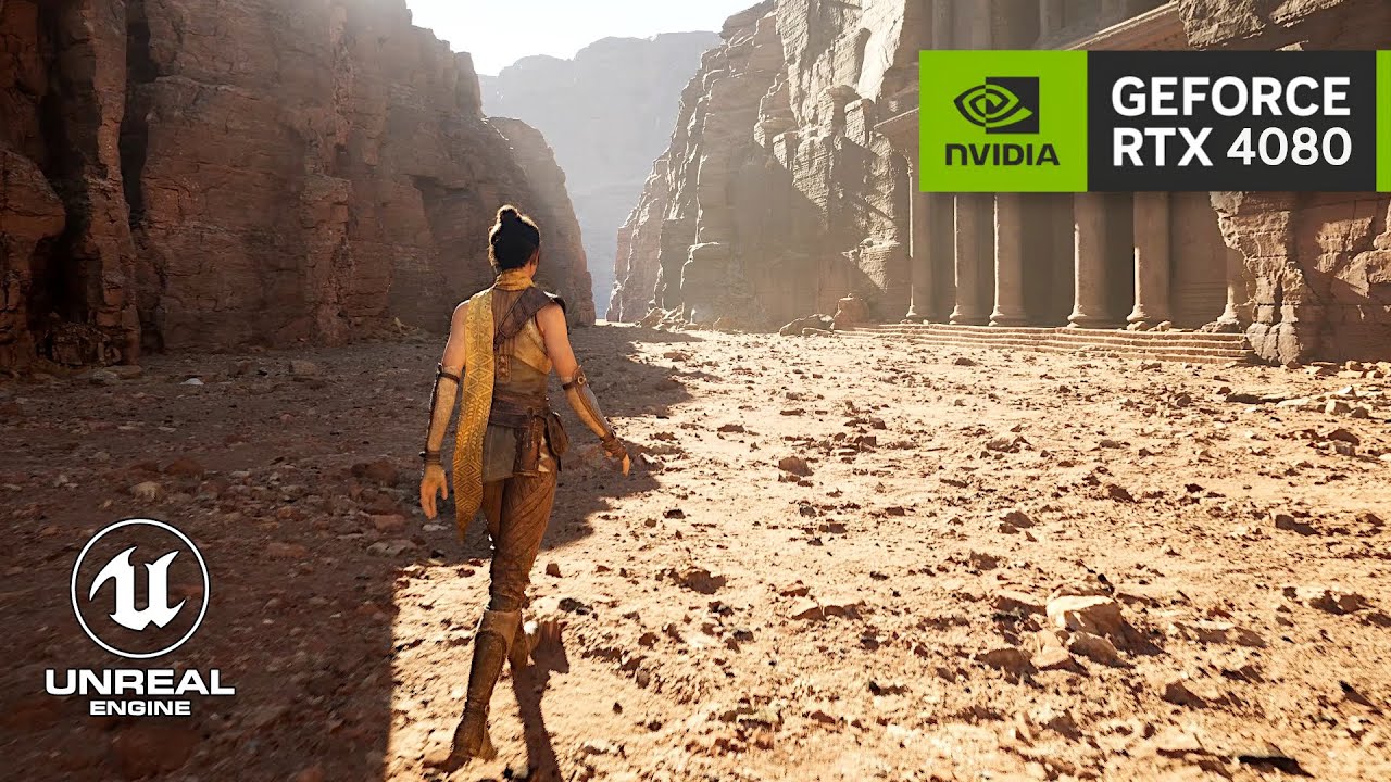 UNREAL ENGINE 5 - Petra Lumen Tech Demo | RTX 4080 | 1440p - YouTube