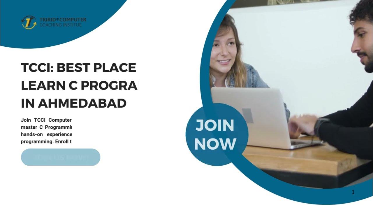 TCCI Best Place to Learn C Programming in Ahmedabad - YouTube
