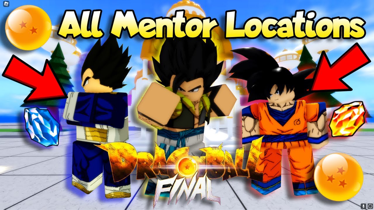 All Mentor Locations + Dr. Gero's Lab *UPDATED* -Dragonball Final ...