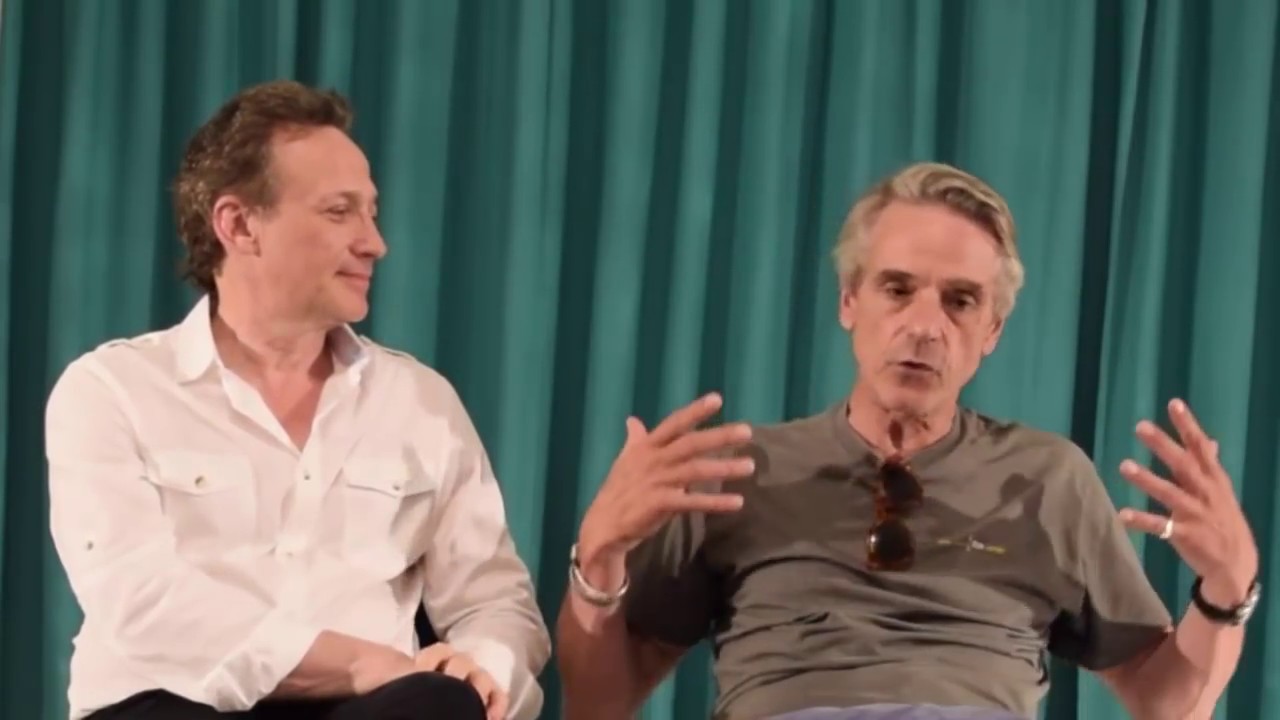 Jeremy Irons Speaks at our Masterclass - YouTube