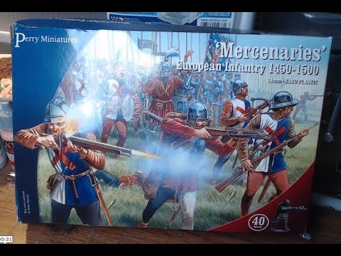 Model Review: Perry MiniaturesWR 20 'Mercenaries', European Infantry ...