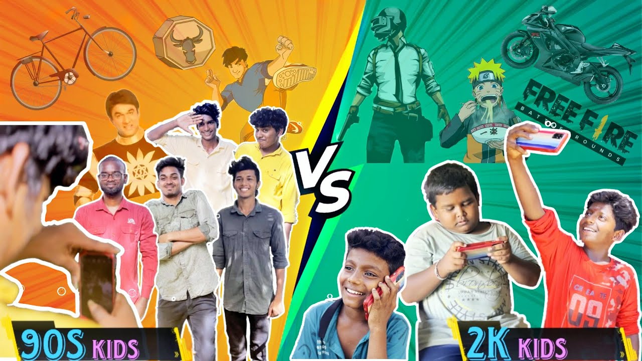 90's vs 2k Kids Koothatangal | Koothukara Pasanga Presents. - YouTube