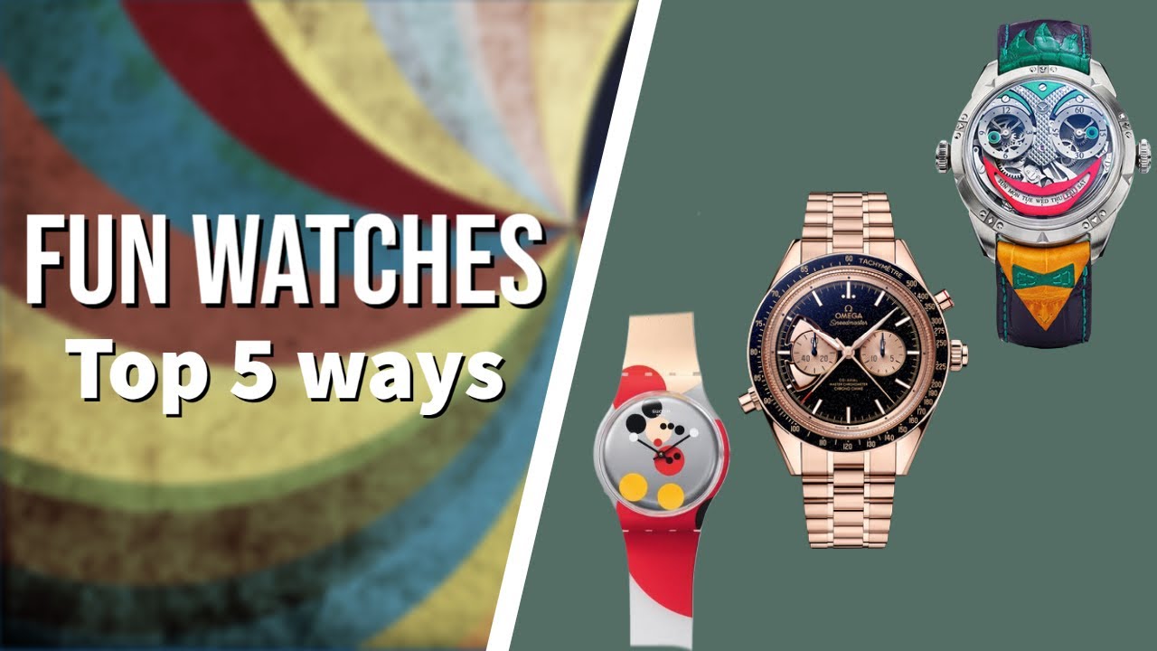 5 ways to get fun into your watch collection! - YouTube