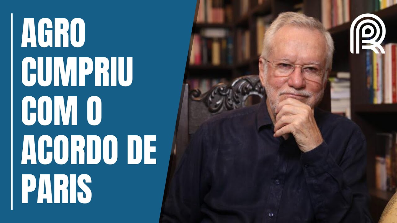 Alexandre Garcia: agro cumpriu todos dos compromissos do Acordo de ...