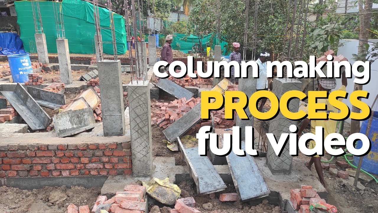 Column making full video | how to make columns | columns work step by ...