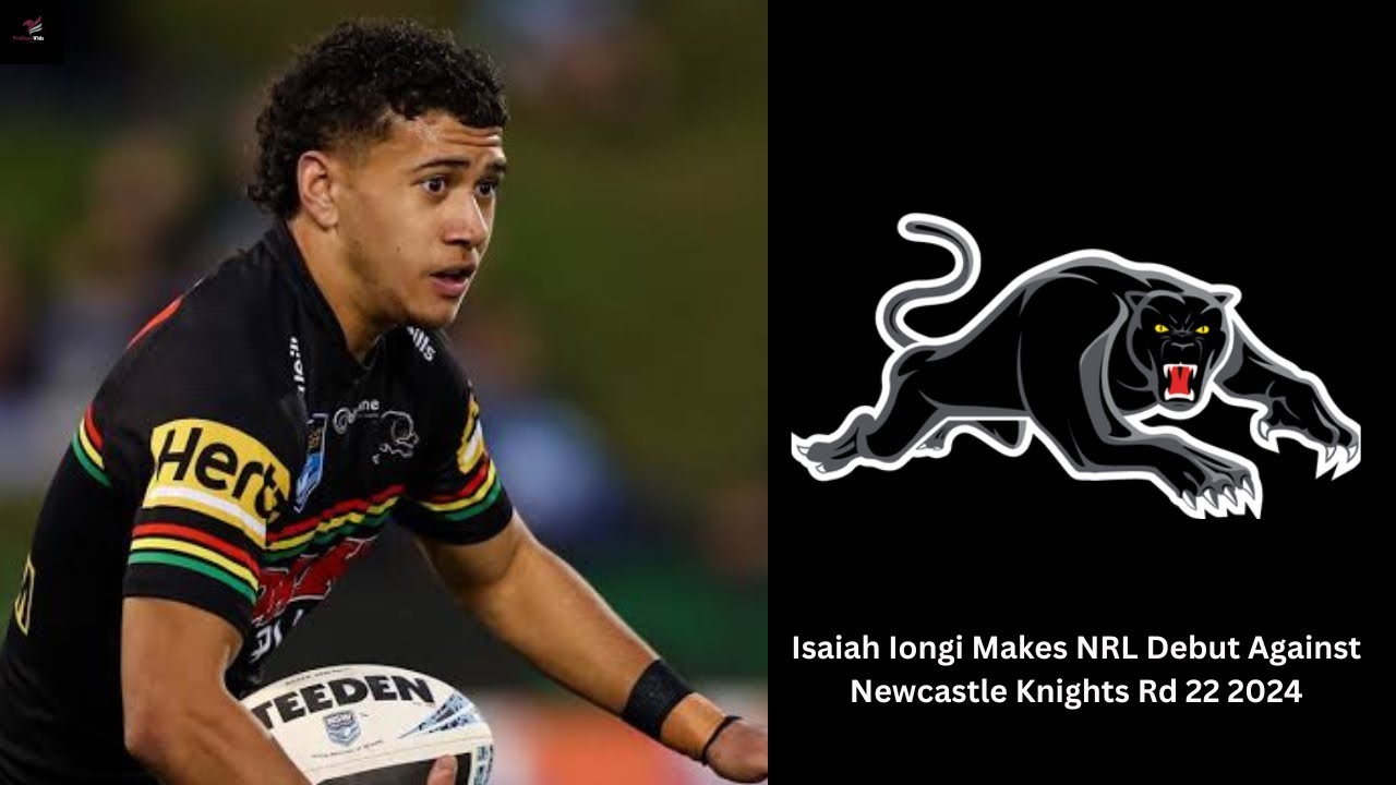 Isaiah Iongi Makes NRL Debut Against Newcastle Knights Rd 22 2024 - YouTube