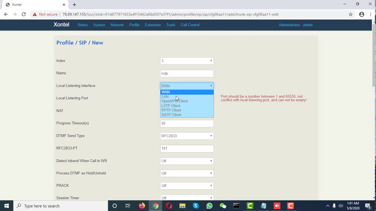 Pass SIP trunk voice packets over VPN traffic - YouTube