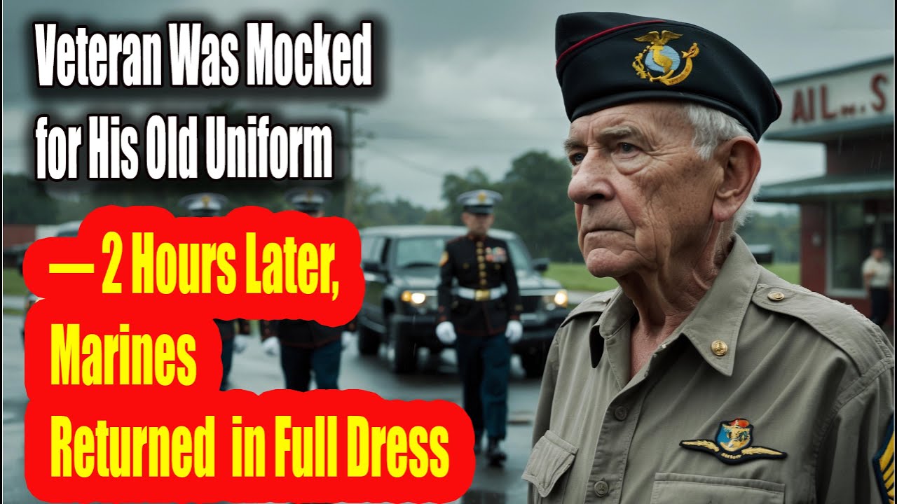 Veteran Was Mocked for His Old Uniform — 2 Hours Later, Marines Returned in Full Dress - YouTube