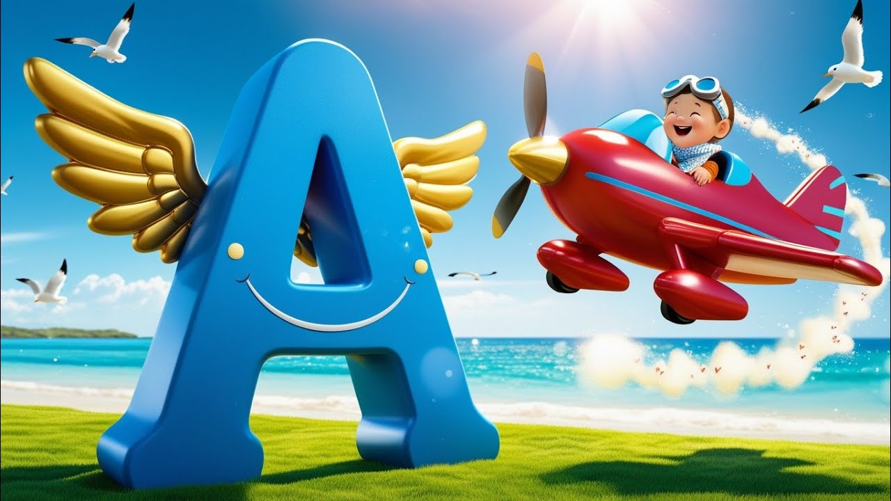 🌈📚 ABC Song for Kids | Learn the Alphabet with 3D Animation & Cute ...