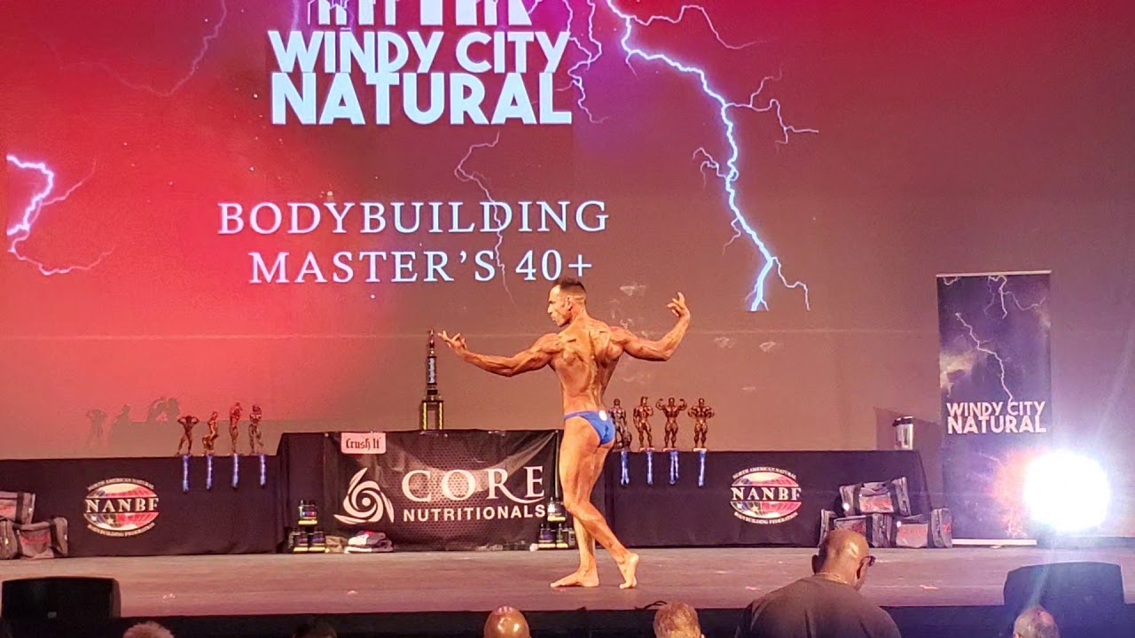 2019 Windycity Naturals mens 40+ open bodybuilding 1st place and IPE ...