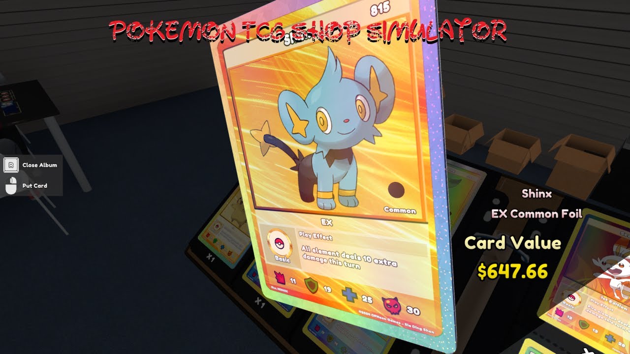 TCG Trading Card Simulator| Pokemod| Opening our own card shop! - YouTube