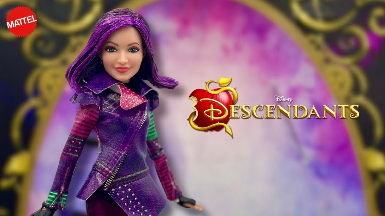 Descendants Mal 10th Anniversary Doll Review & Unboxing - YouTube