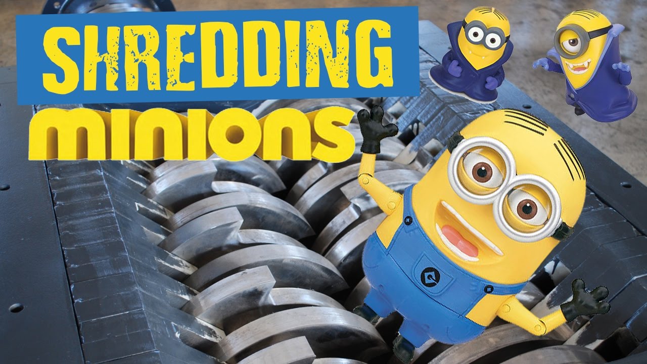 Shredding Minions - Shredding Stuff #28 - YouTube