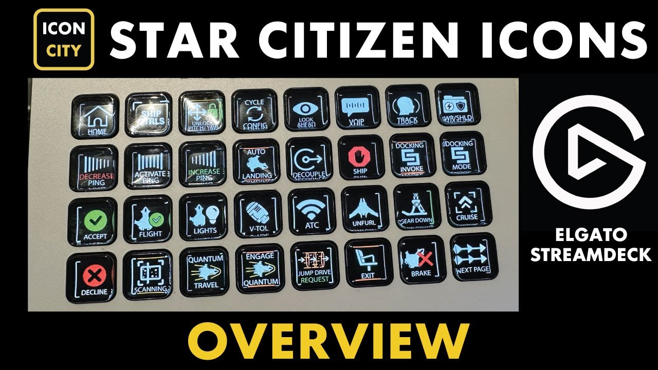 Star Citizen 3.20 ready iCon Pack - from iConCity.com - YouTube