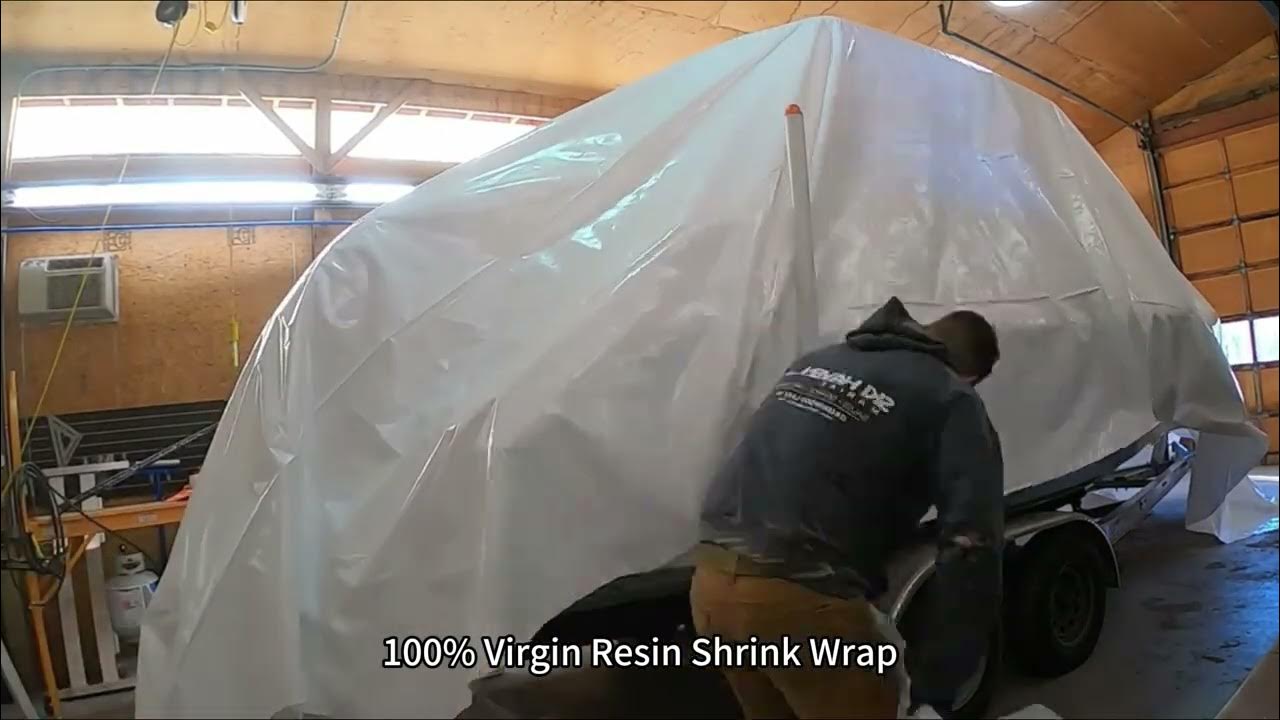 Why select our boat shrink wrap? - YouTube