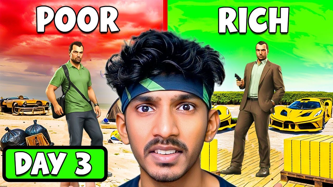 Poor TO Rich 🤑 in GTA 5 Online 😨 - EP 7 - GTA 5 தமிழ் Game Live - YouTube