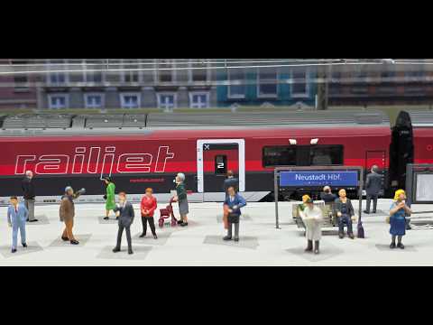 H0 Modelleisenbahn - DJI Fahrvideo April 2026