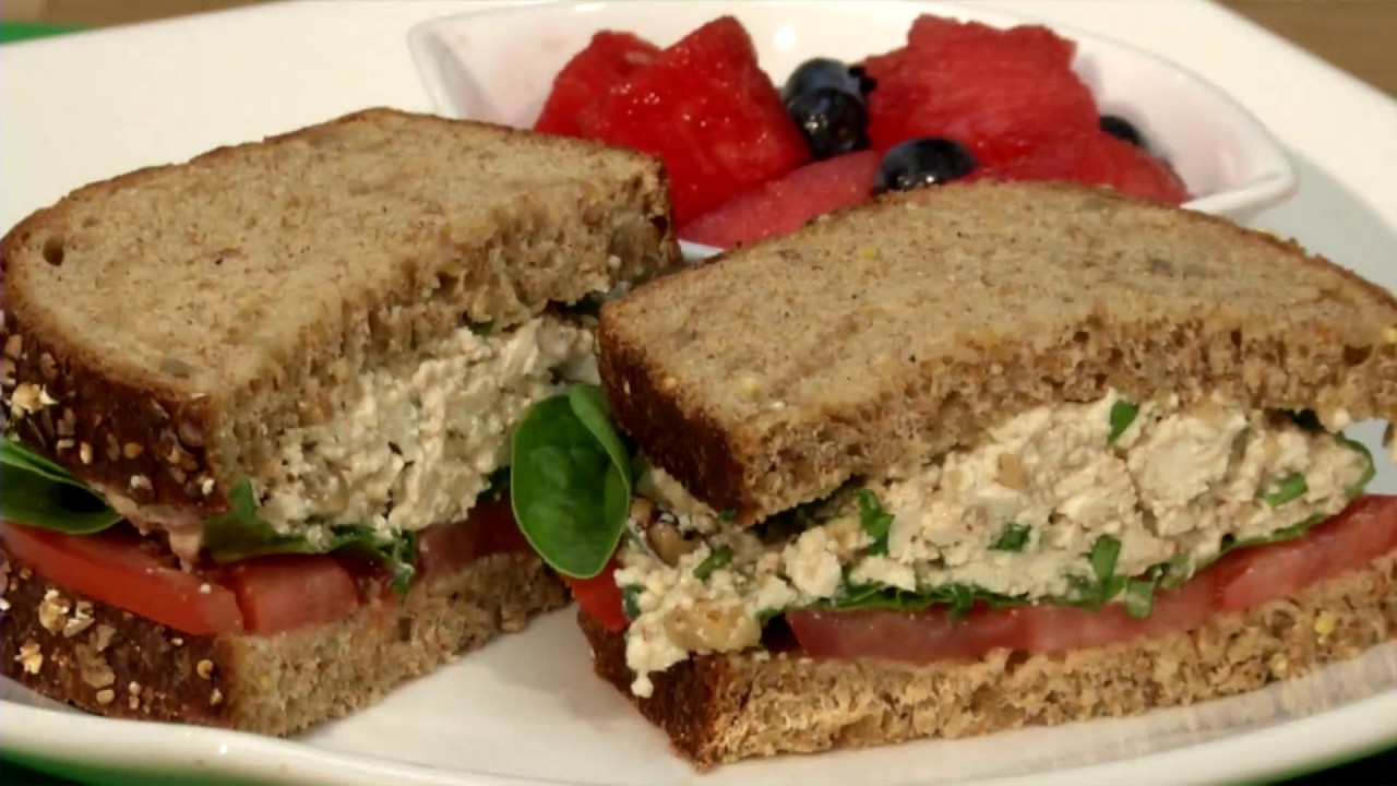 SoyBoy Tofu Salad Sandwiches - YouTube